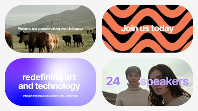 Bento Grid Slideshow • Free After Effects Template • Uppbeat