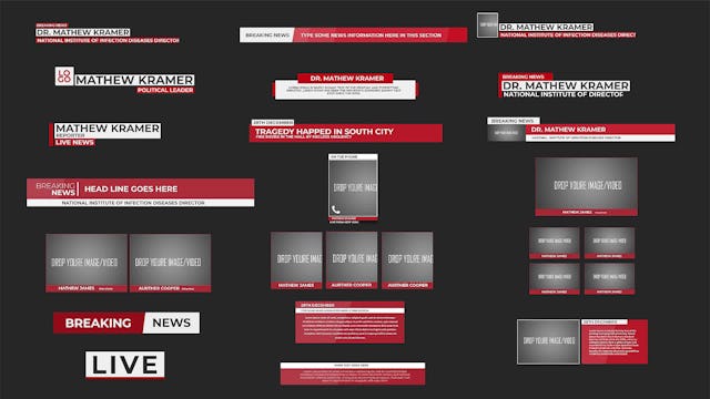 Free News Overlays • Uppbeat