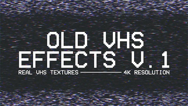 Free VHS Overlays • Uppbeat