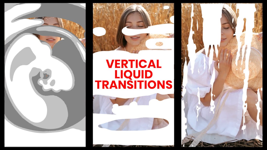 Vertical Transitions - Pack 2 • Motion Graphics Template • Uppbeat