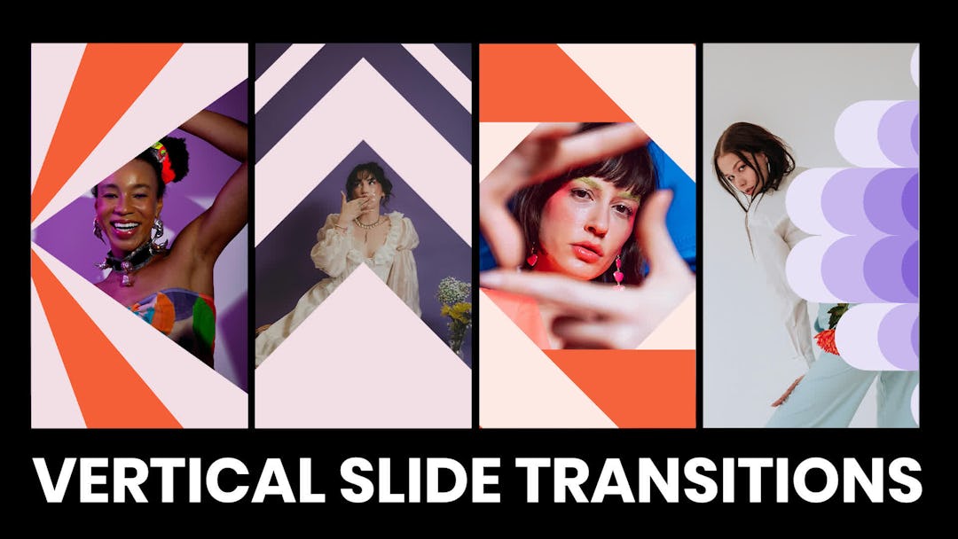 Vertical Transitions - Pack 1 • Motion Graphics Template • Uppbeat