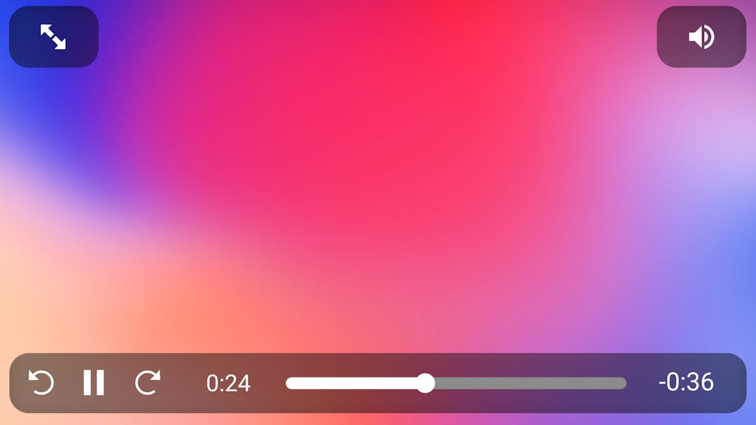 Music Player Control Center Widget • Motion Graphics Template • Uppbeat