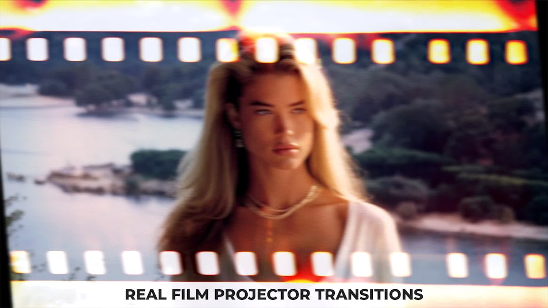 Analog Retro Futuristic Transitions Free Premiere Pro Template Uppbeat