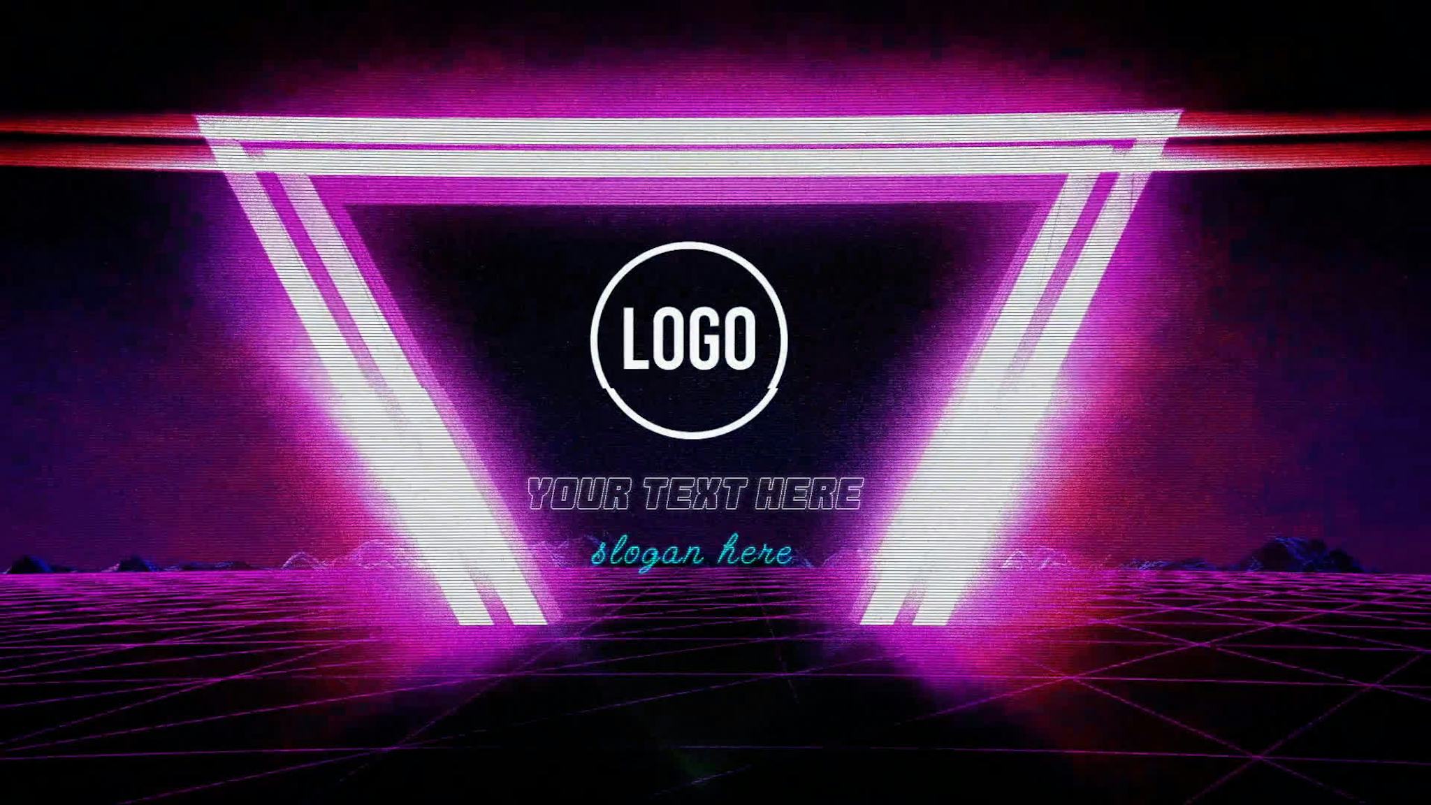 Retro TV Logo Reveal • Premiere Pro Template • Uppbeat