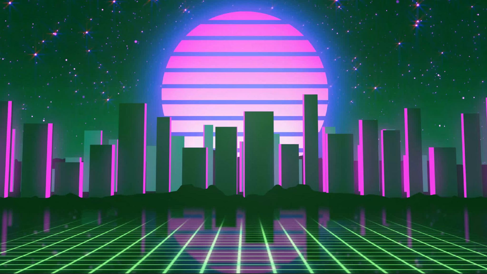 Retro Rocky Mountains • Motion Graphics Template • Uppbeat
