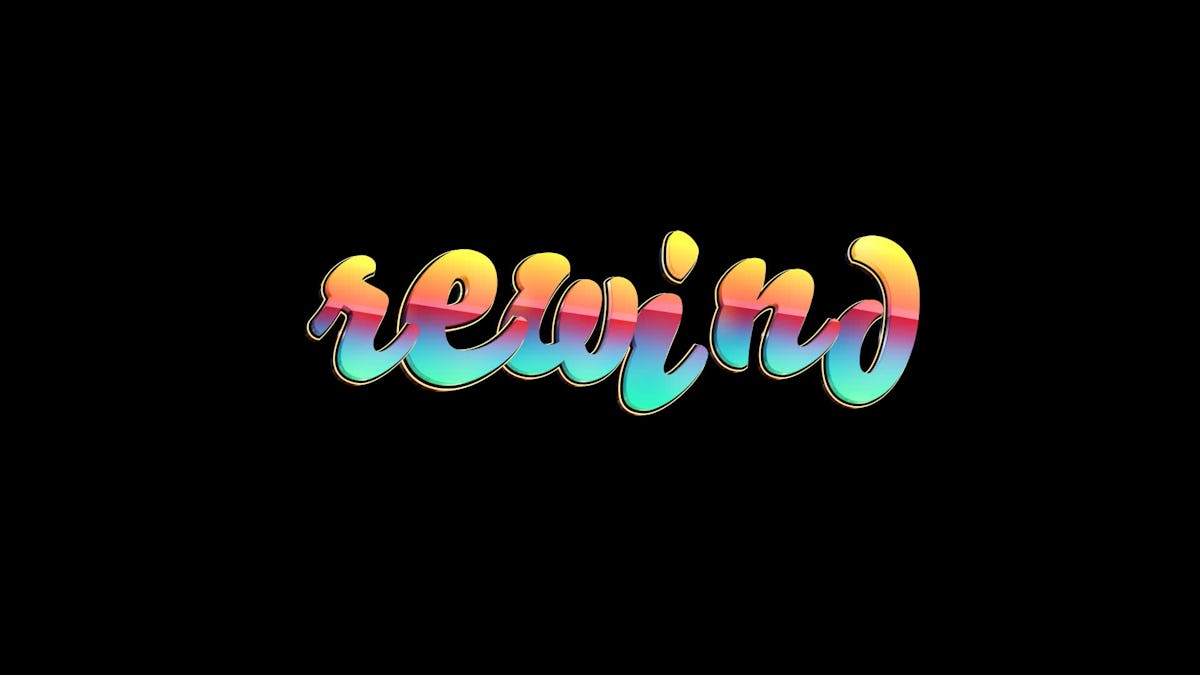 Rewind - Cartoon Text • Motion Graphics Template • Uppbeat