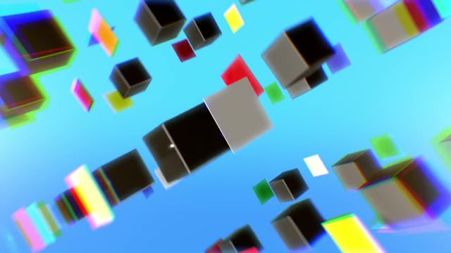 Spinning Rubik's Cubes Background • Free Motion Graphics Template • Uppbeat