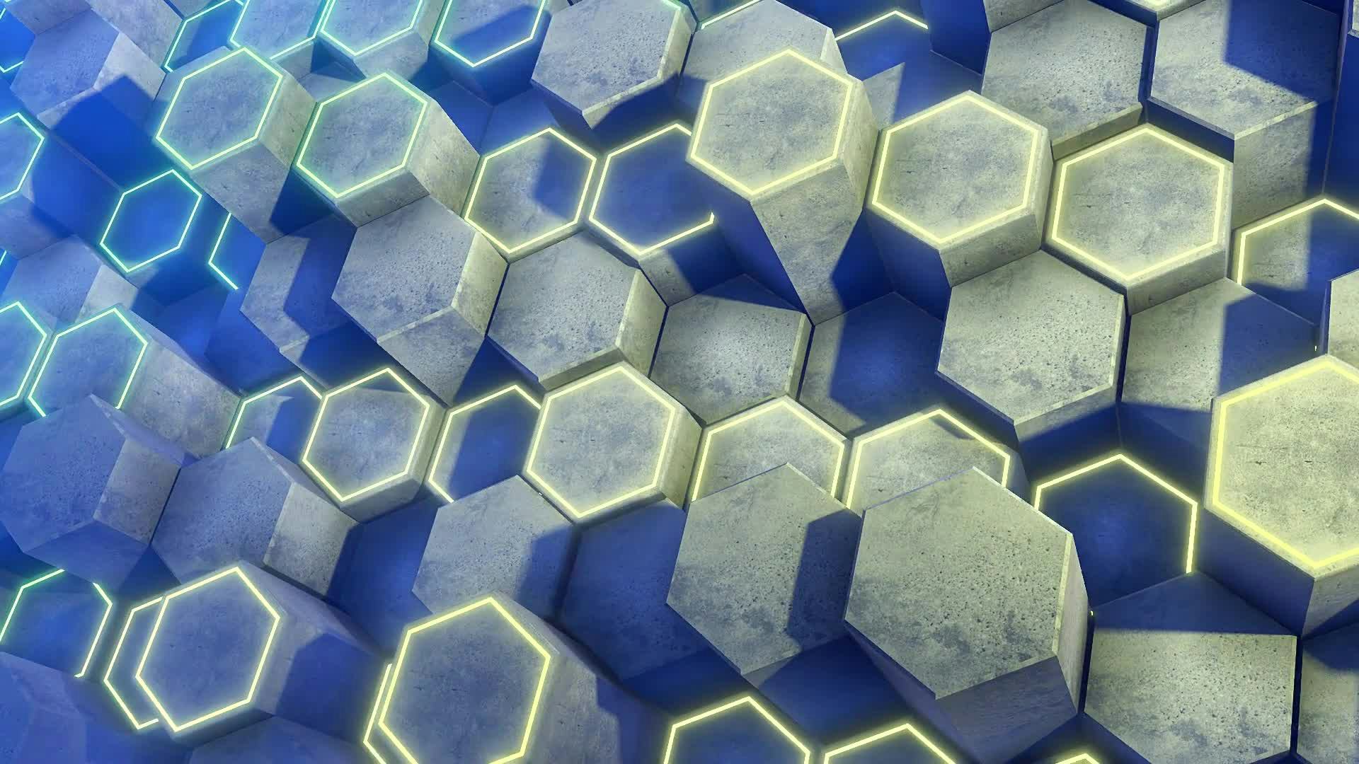 Brutalist Concrete Grid Background • Motion Graphics Template • Uppbeat