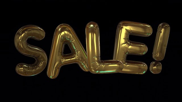 Happy Birthday 3D Balloon Caption • Motion Graphics Template • Uppbeat