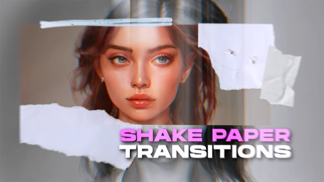 Original Torn Paper Transitions • Premiere Pro Template • Uppbeat