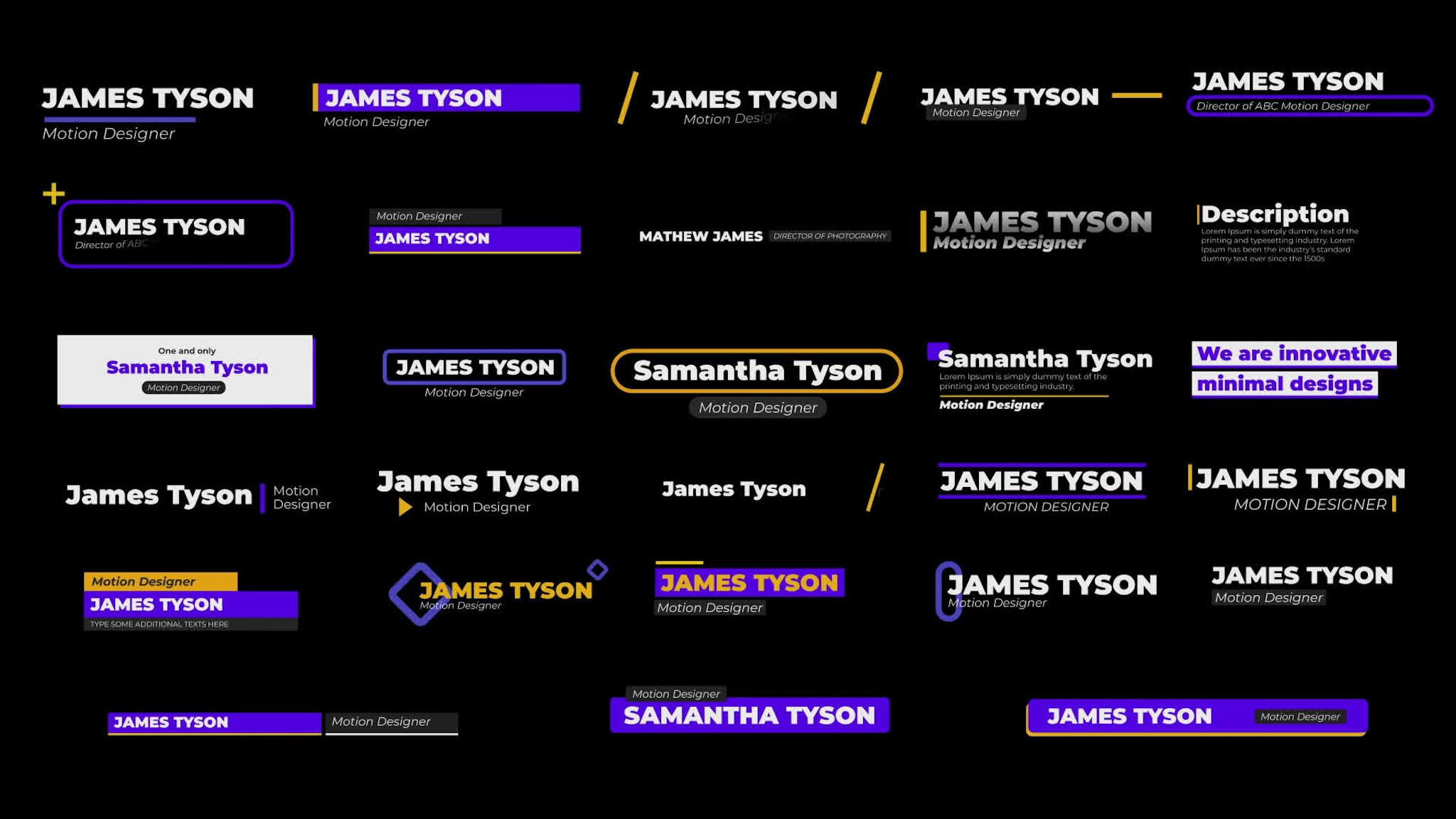 Free Lower Third Templates • Uppbeat