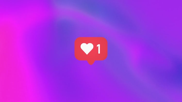 Hearts Likes Interaction • Free Motion Graphics Template • Uppbeat