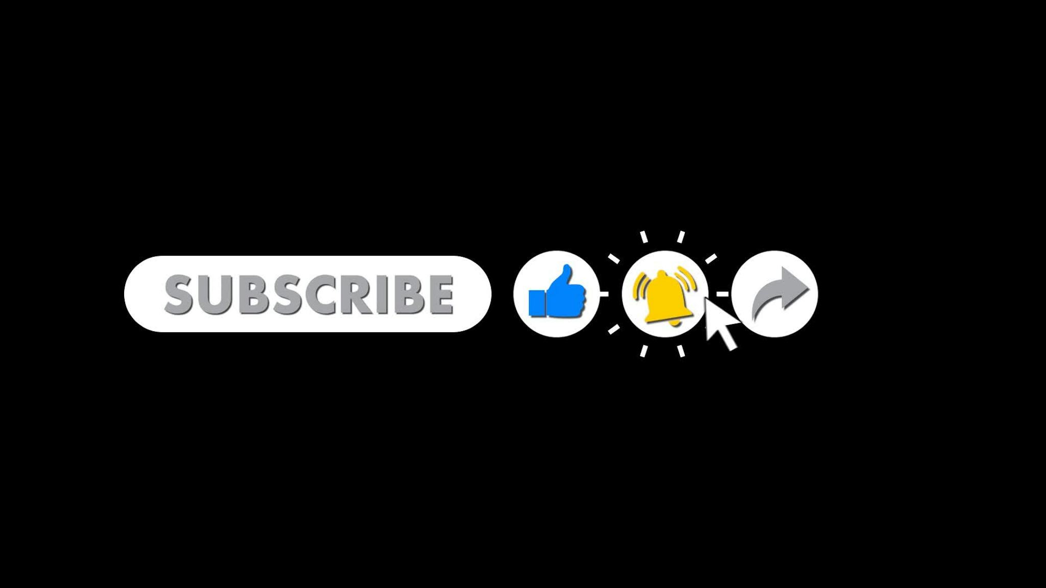 Free Animated Subscribe Buttons • Uppbeat