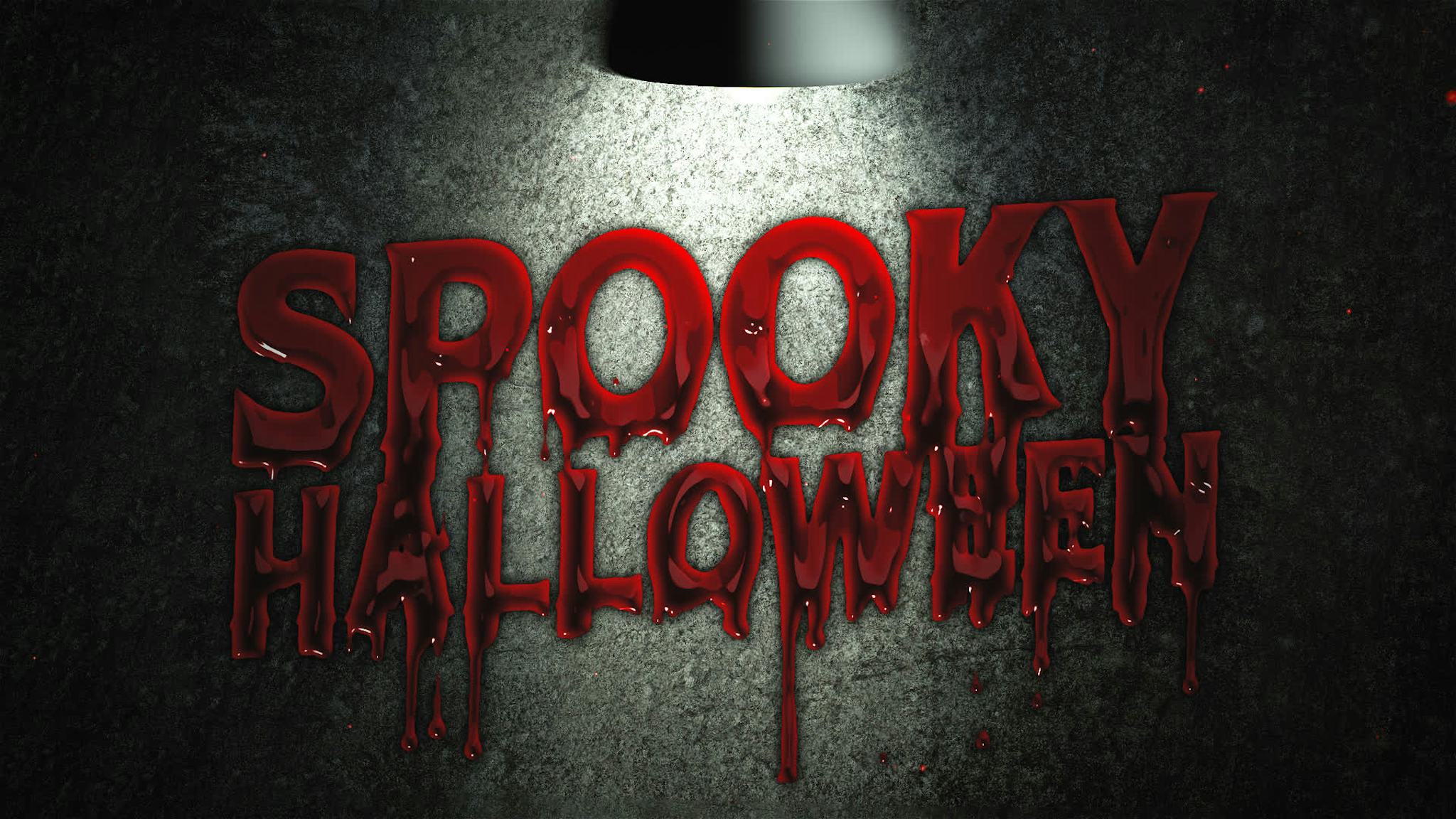 Halloween Spooky Logo • After Effects Template • Uppbeat