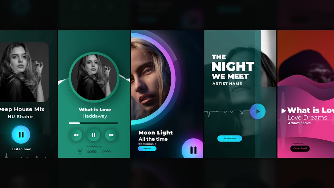 Audio Visualizers Pack • After Effects Template • Uppbeat
