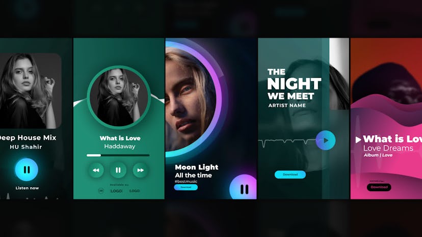Audio Visualizers Pack • After Effects Template • Uppbeat