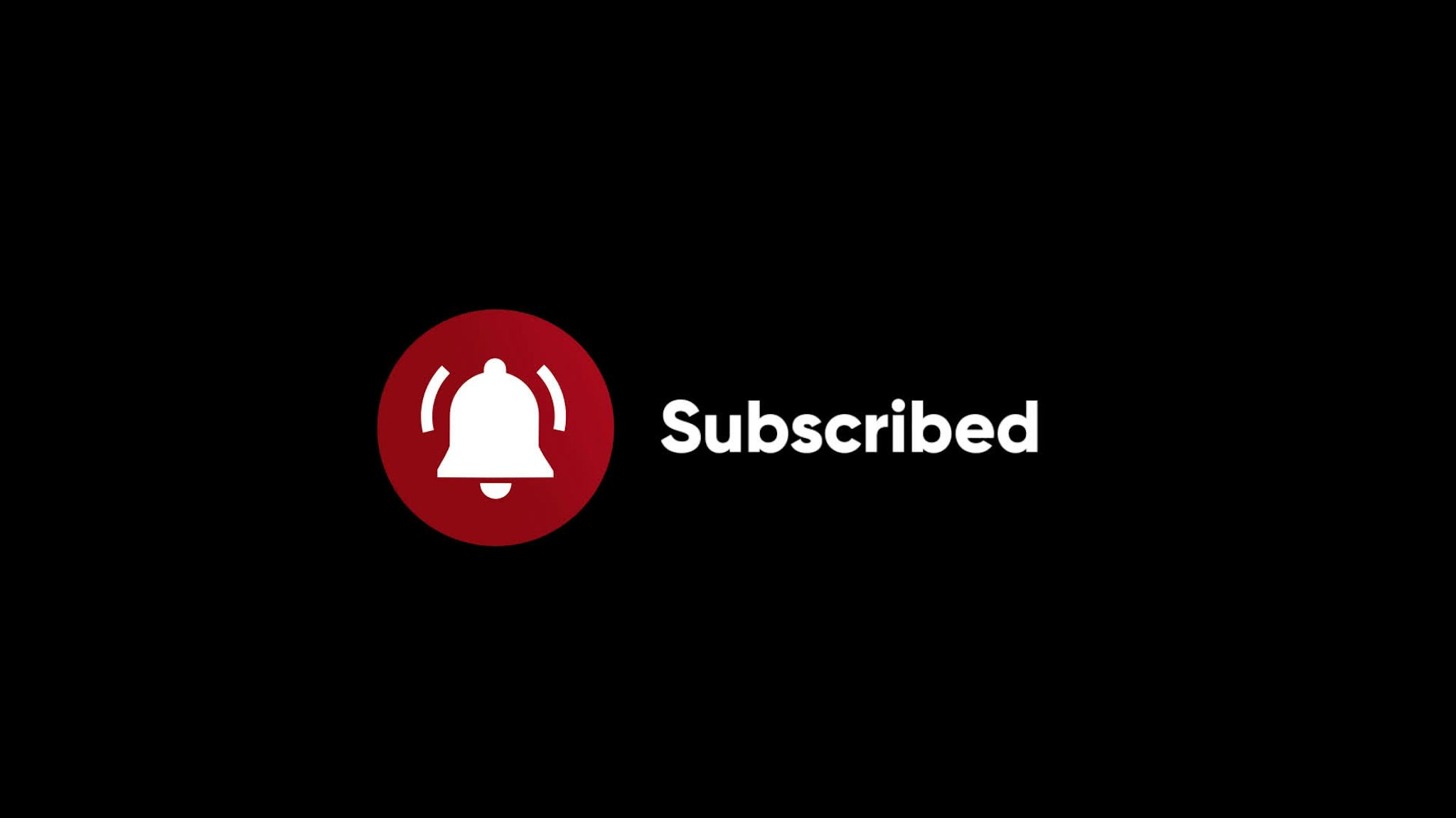 Youtube Subscribe Button • Motion Graphics Template • Uppbeat