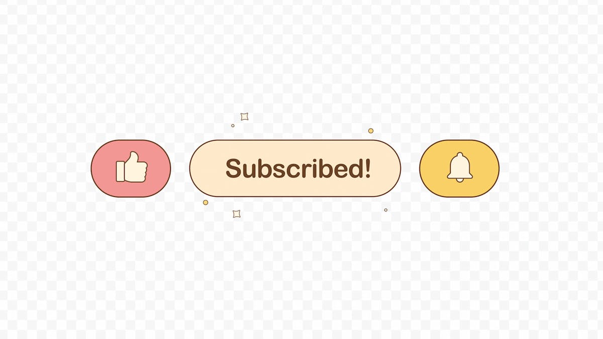 Free Animated Subscribe Buttons • Uppbeat