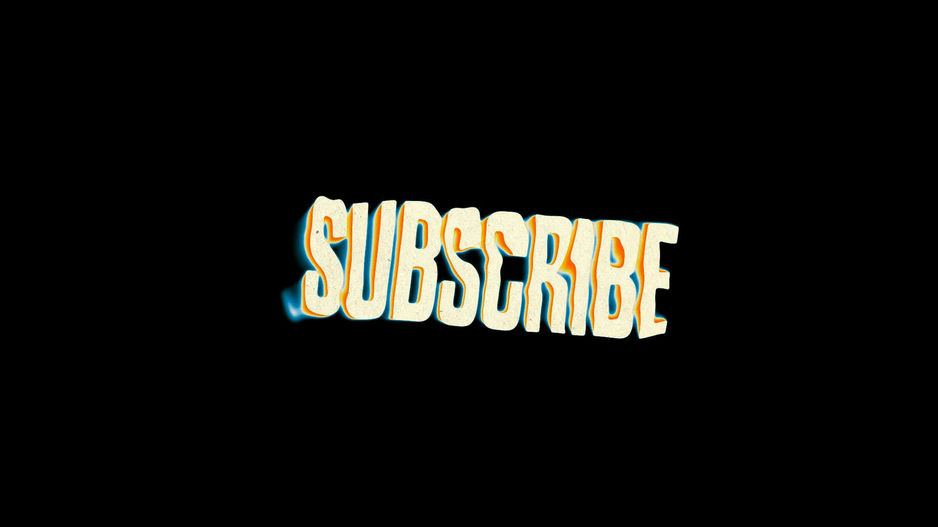 Subscribe Handwritten Title On Alpha • Motion Graphics Template • Uppbeat