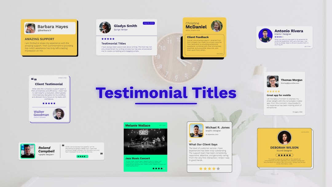 Free Text & Type Templates • Uppbeat