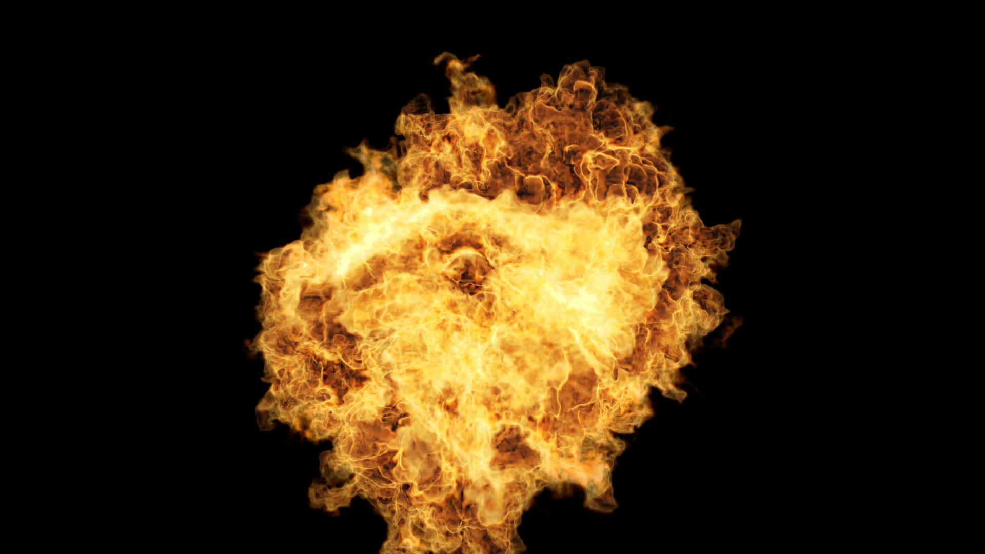 A Spectacular Explosion On Alpha • Free Motion Graphics Template • Uppbeat