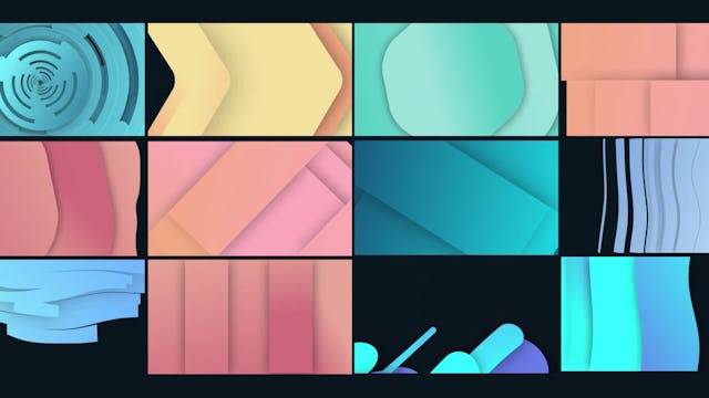 Shape Transitions Overlays • Motion Graphics Template • Uppbeat