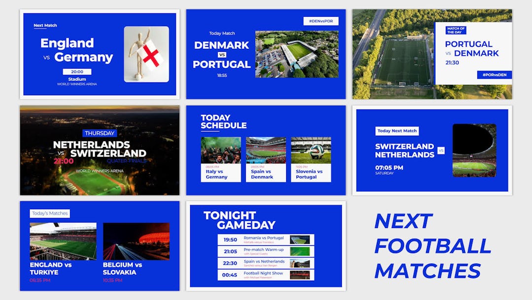 Sports Pack • After Effects Template • Uppbeat