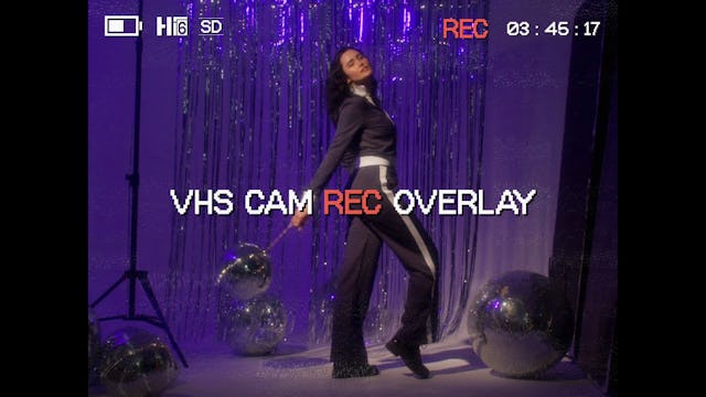 Camera Record Overlay • Motion Graphics Template • Uppbeat