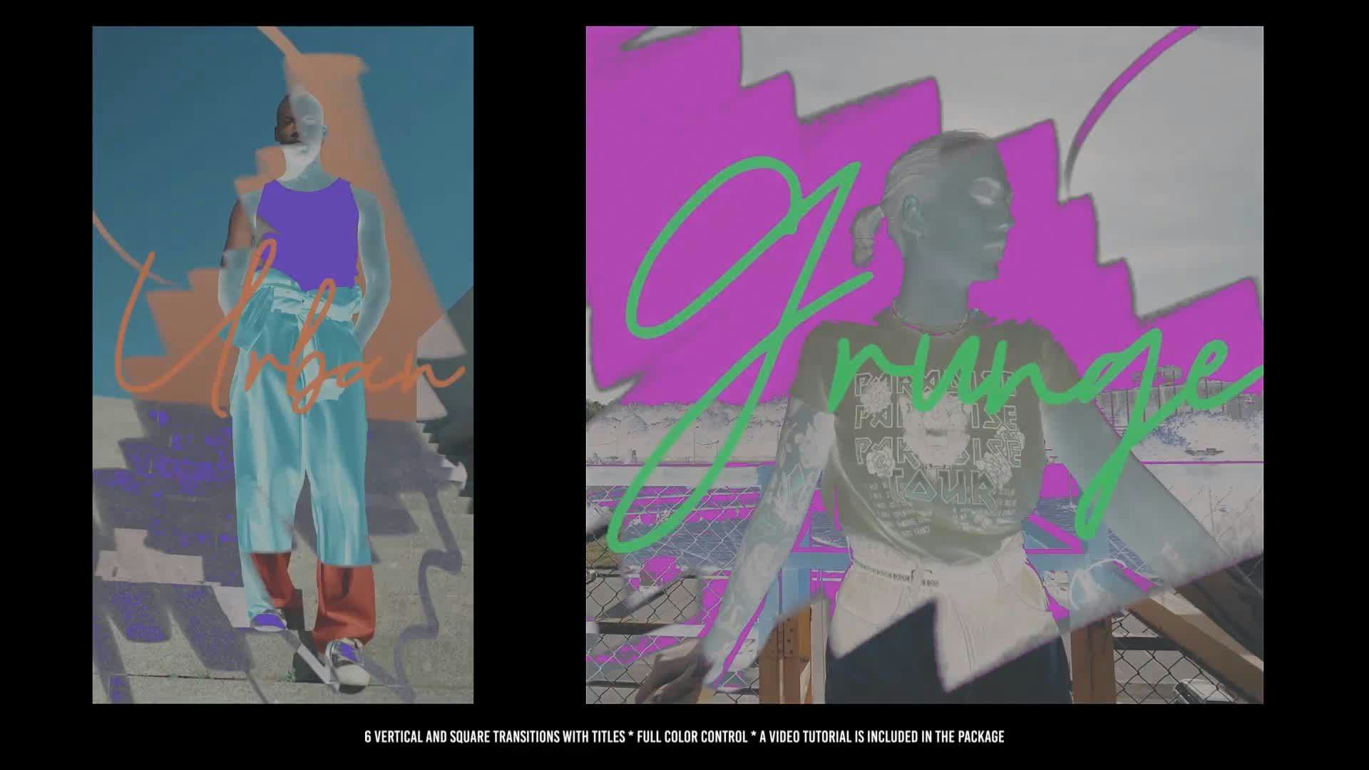 Vertical Stinger Transitions Pack • Free Premiere Pro Template • Uppbeat