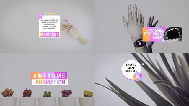 Callout Pack • Premiere Pro Template • Uppbeat