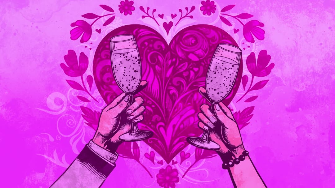 Animated Engagement Party • Motion Graphics Template • Uppbeat