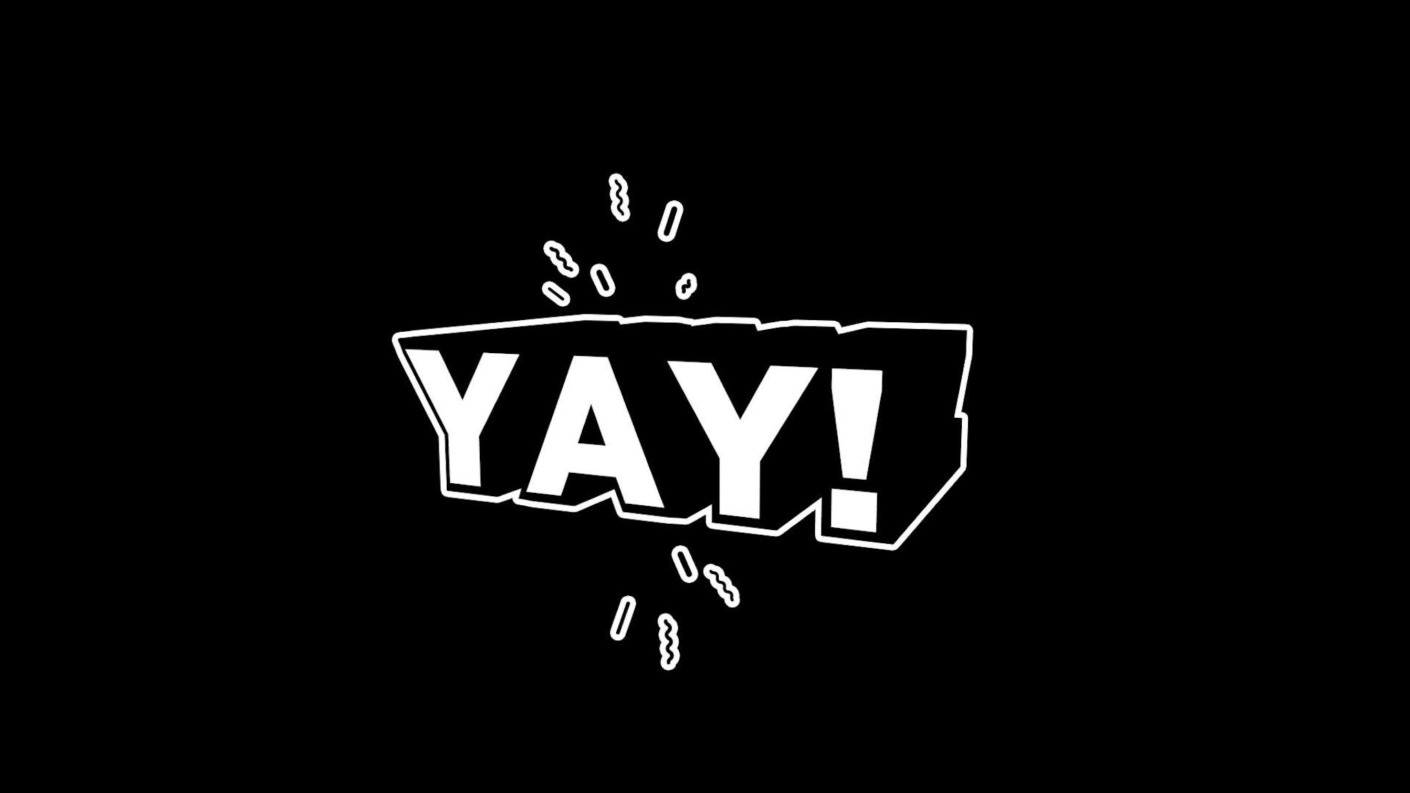 Yay - Colorful Text • Motion Graphics Template • Uppbeat