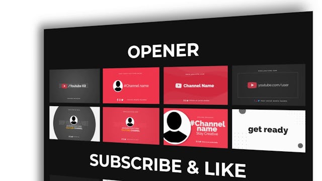YouTube Promo • Free After Effects Template • Uppbeat